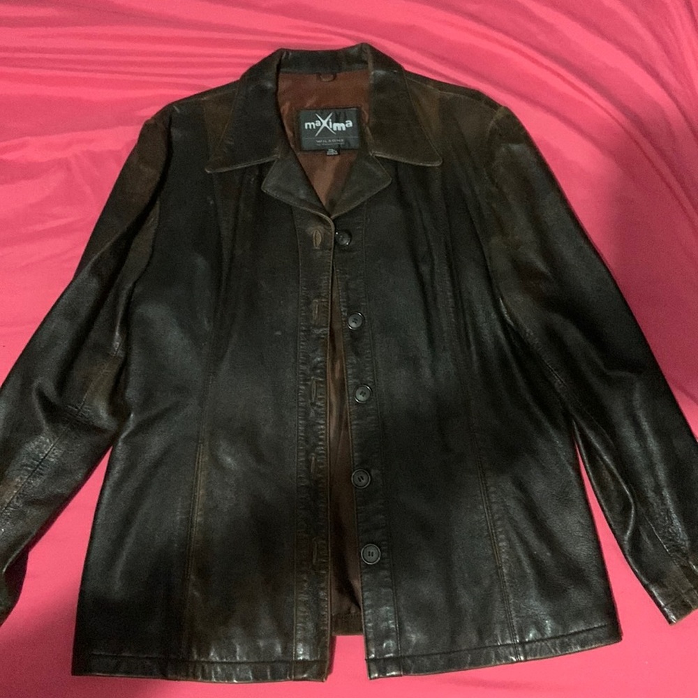 Maxima Leather Jacket From Wilson’s Leather Store. - Gem